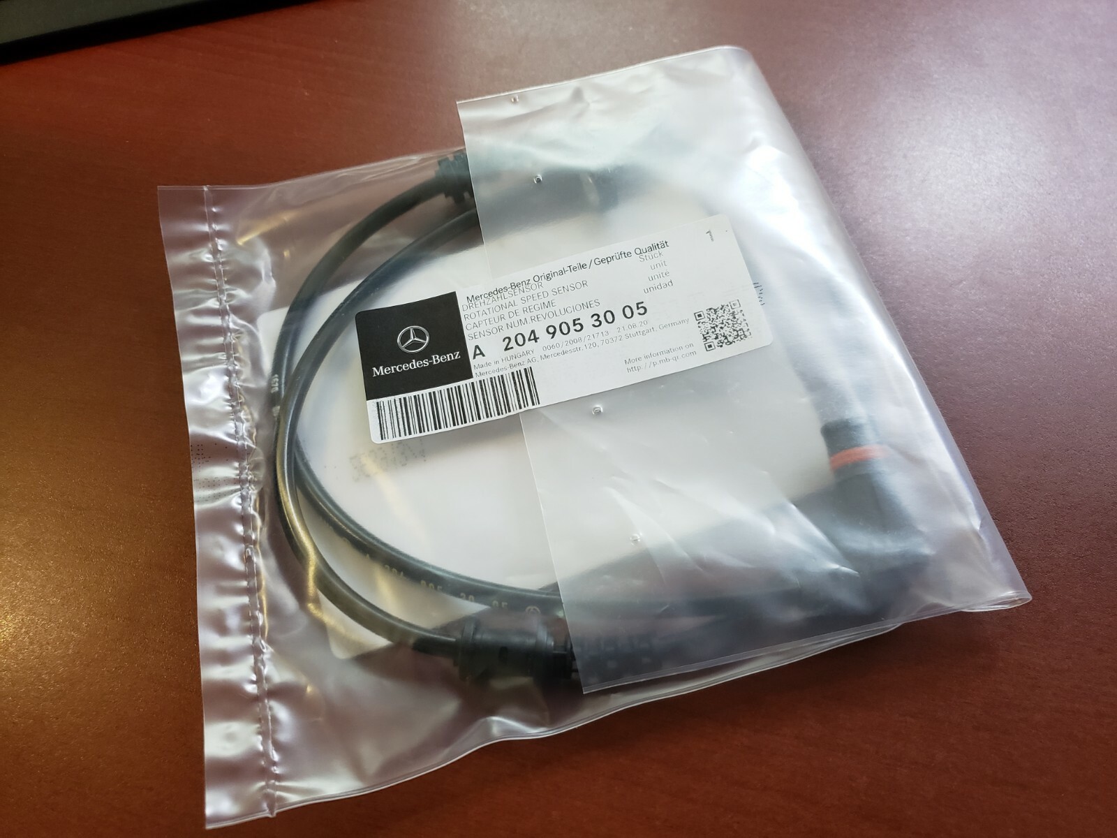 2005-2012 Mercedes-Benz MERCEDES-AMG A2049053005 ABS RPM Sensor ...