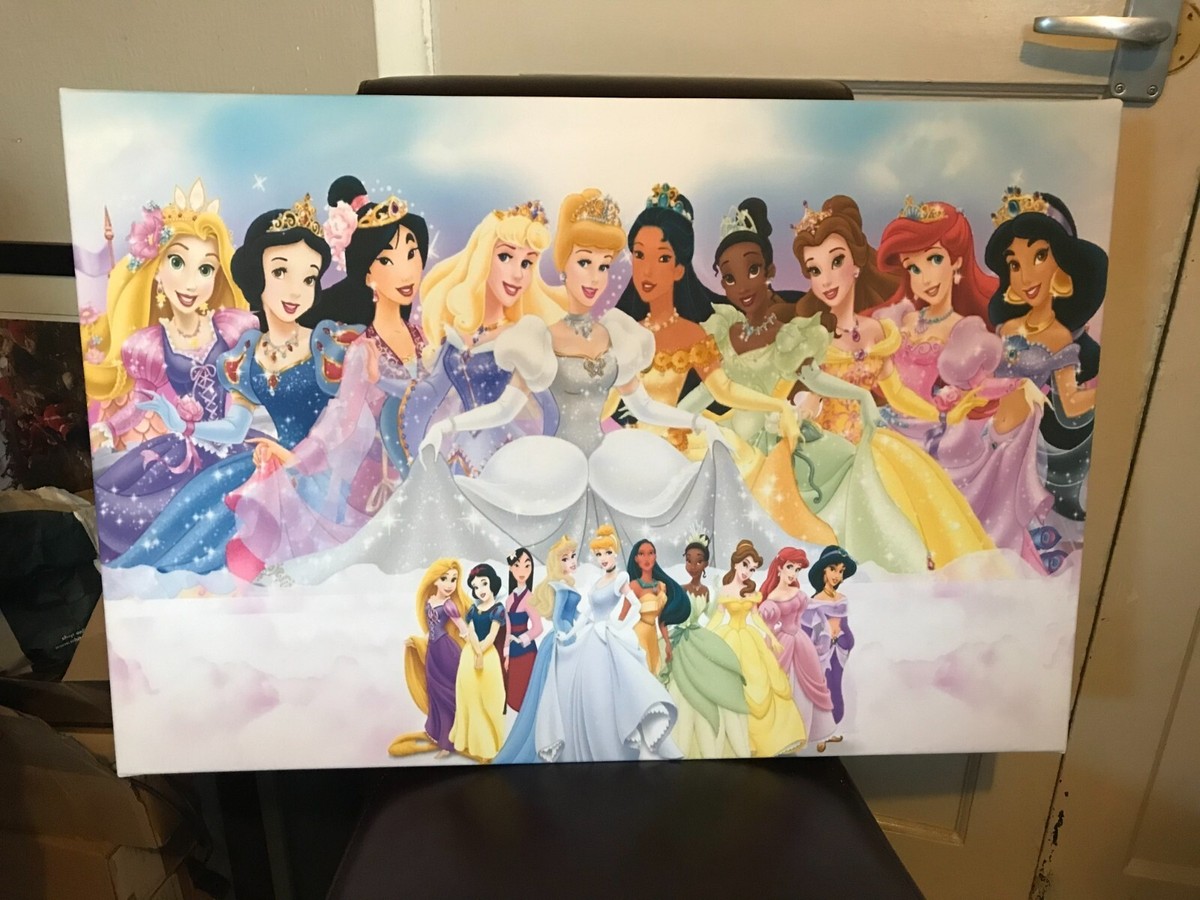 Disney Princess Paintings Canvas The Whimsical And Wonderful World Of