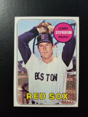 JERRY STEPHENSON 1969 TOPPS BASEBALL CARD # 172 BOSTON RED SOX | eBay