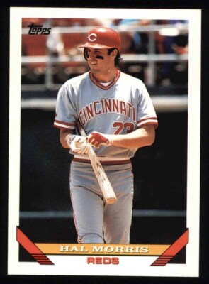 1993 Topps #546 Hal Morris Reds 8 - NM/MT | eBay