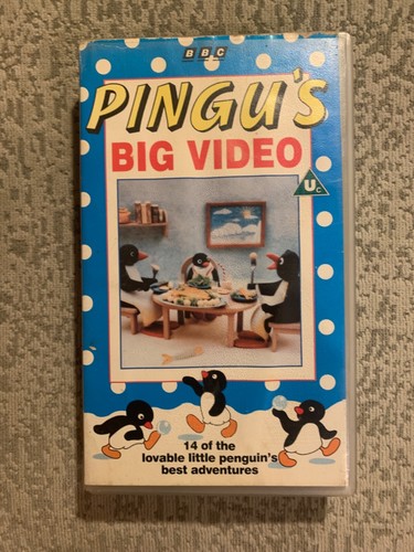 Pingu's Big Video VHS tape; BBC 1994; 14 episodes | eBay