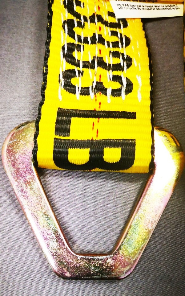 4-PK Winch Straps 2in x 27ft Delta-Ring Hook 10000LBS Break Strength ...