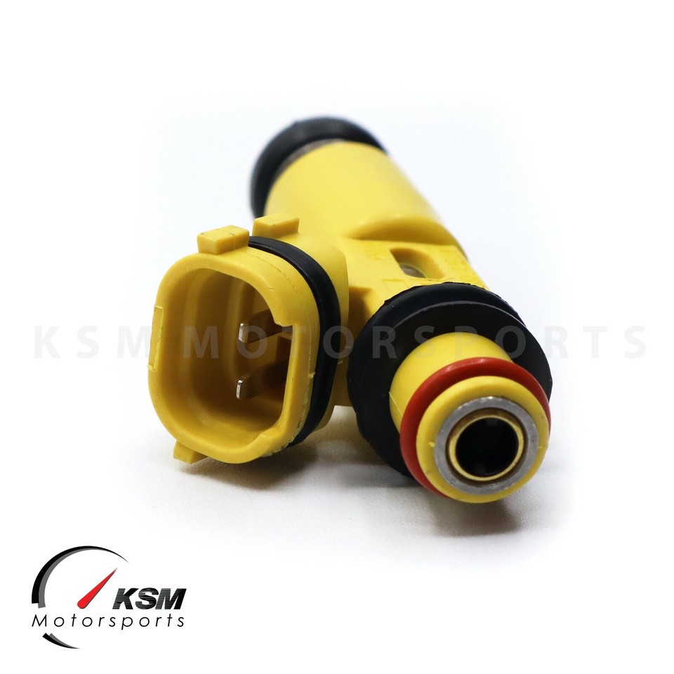 4x 550cc for MAZDA OEM 04-08 RX8 RX7 13B Miata fit Denso yellow fuel ...