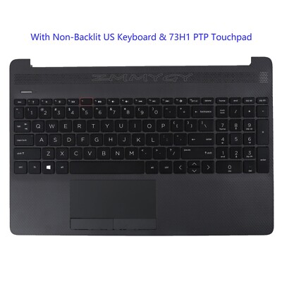 For HP 250 255 256 G8 15DW Palmrest W/US Keyboard 73H1 PTP Touchpad ...