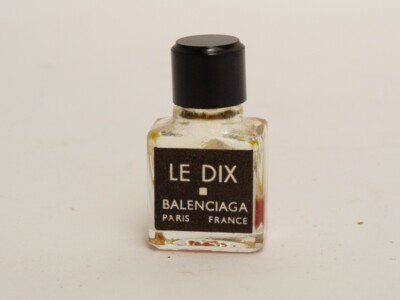 Le Dix BALENCIAGA Sample Miniature Perfume Bottle (18925) | eBay