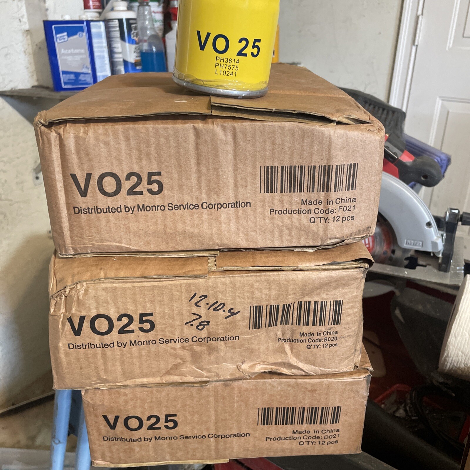VALVOLINE VO25 - cross reference oil filters | oilfilter-crossreference.com