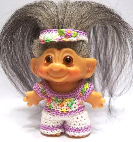 Troll Doll Clothes For 2 1/2" or 2 3/4" DAM CROCHET OUTFIT COMBINE ...