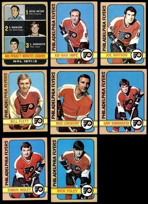 1972-73 Topps Philadelphia Flyers Near Team Set 3 - VG 3963799 (8 / 10 ...