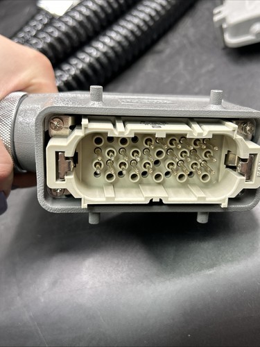 Harting Cable Assy Han 40D-M Connectors See Pics | eBay