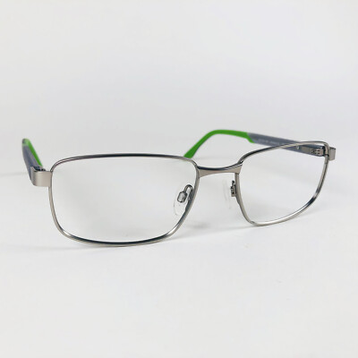 SPECSAVERS eyeglasses SILVER RECTANGLE glasses frame MOD: LIFESTYLE 01 ...