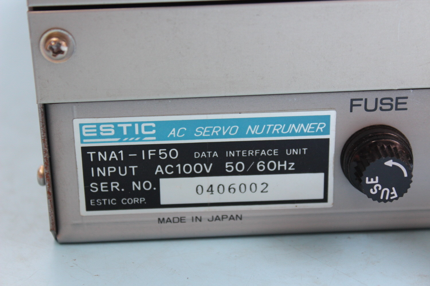 Estic Ac Servo Nutrunner Controller TNA1-IF50, 1pcs, Free Expedited ...