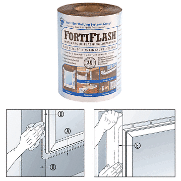 FortiFlash M706030 40 mil 9" x 75' Fortifiber Waterproof Flashing | eBay