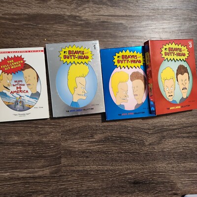 Beavis and Butt-Head - The Mike Judge Collection (DVD, 2006, 4-volume ...