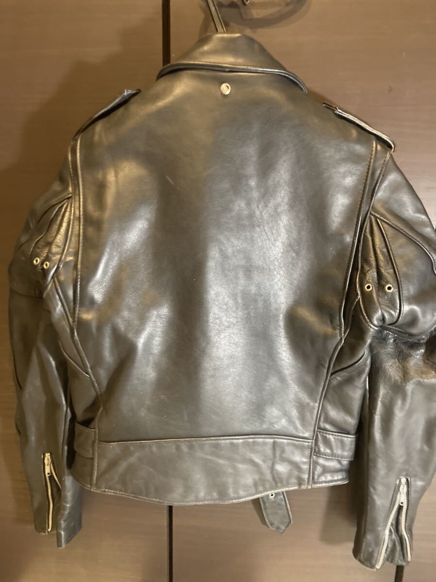 SCHOTT 618. double riders leather jacket USA made rid… - Gem