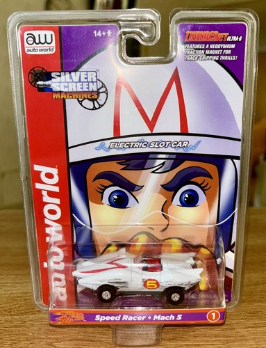 Auto World Thunderjet Ultra G Speed Racer Mach 5 HO Scale Electronic ...