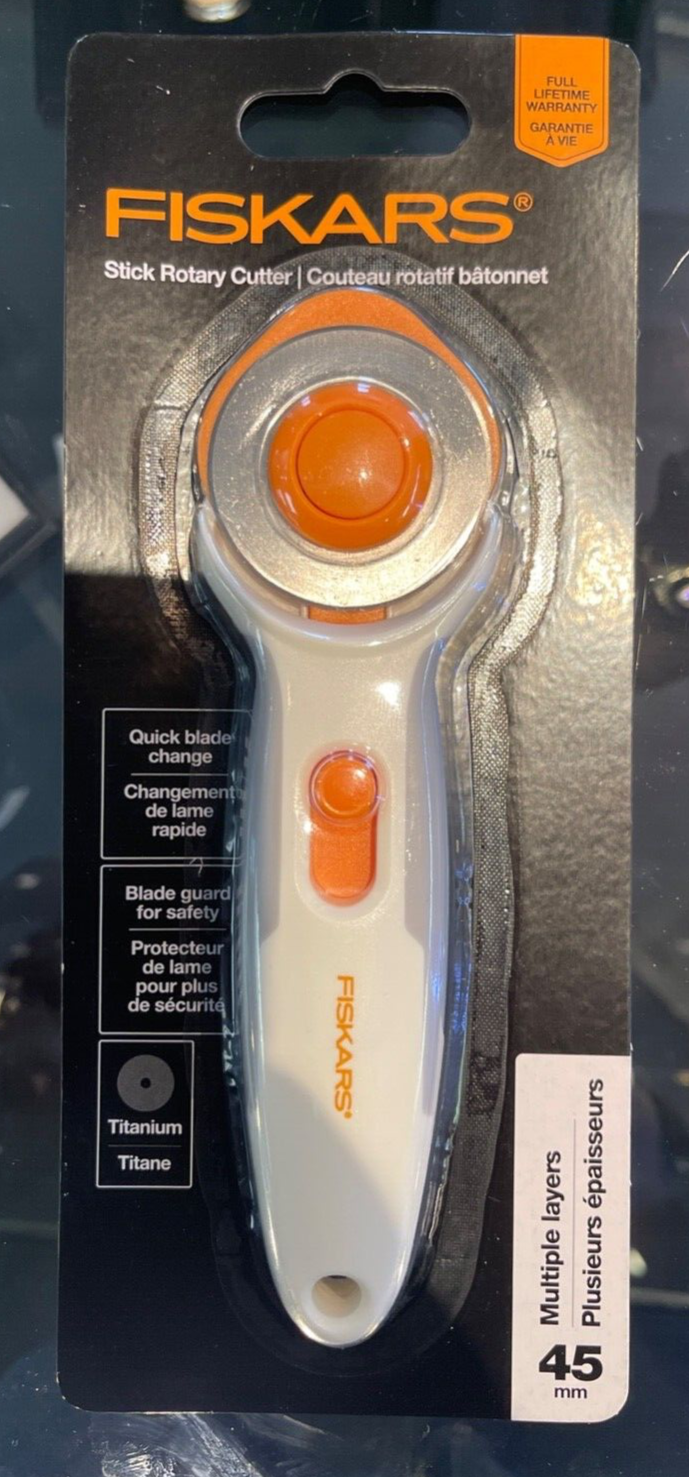 Fiskars 45 mm Titanium Stick Rotary Cutter | eBay