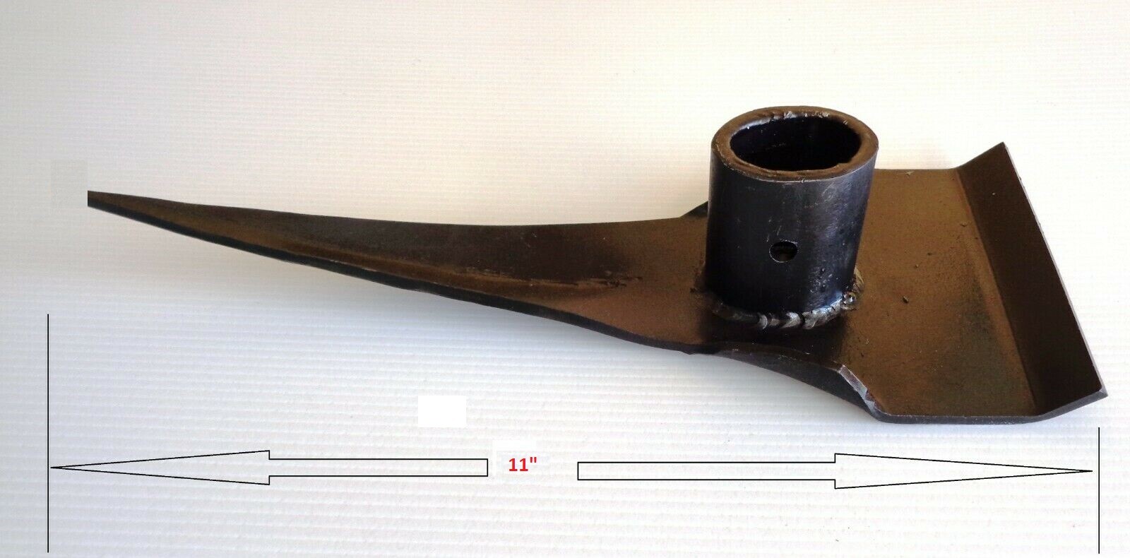 Prospector Metal detecting Pick 11" x 4.1/2" no handle use your own ...