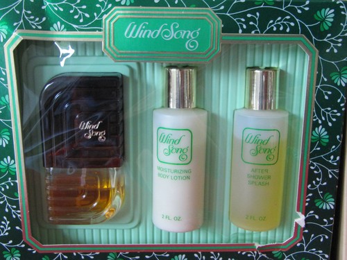 Vtg Prince Matchabelli WIND SONG Bath Perfume Set -Spray~Splash Cologne ...