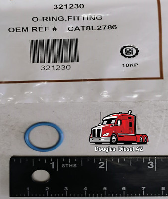 Oil Gauge O-RING for Cat 3406E, C15. PAI# 321230 Ref# Caterpillar ...