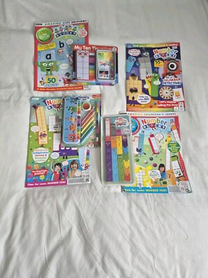 Numberblocks Magazines Large Gift Bundle Toys Adhd Dyslexia Birthday | eBay