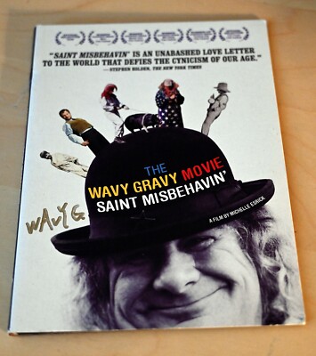 The Wavy Gravy Movie - Saint Misbehavin ~ SIGNED ~ DVD Documentary 2009 ...