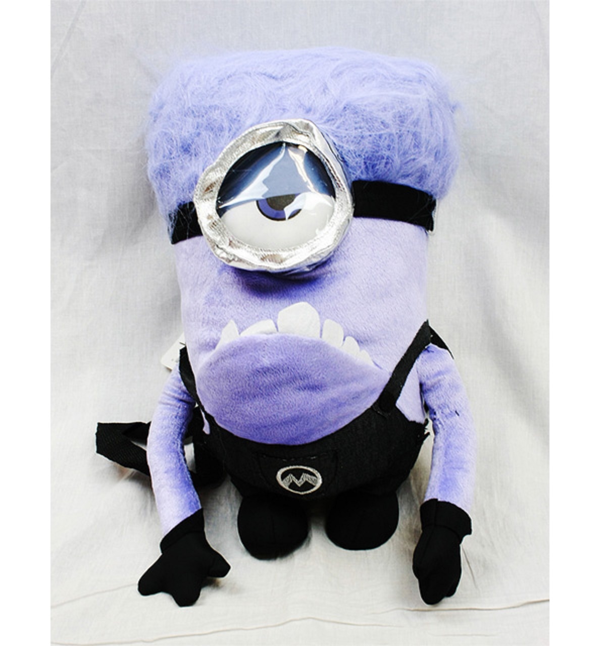 Disney Despicable Me 2 Minions Evil 15" Plush Backpack Tote-Licensed ...