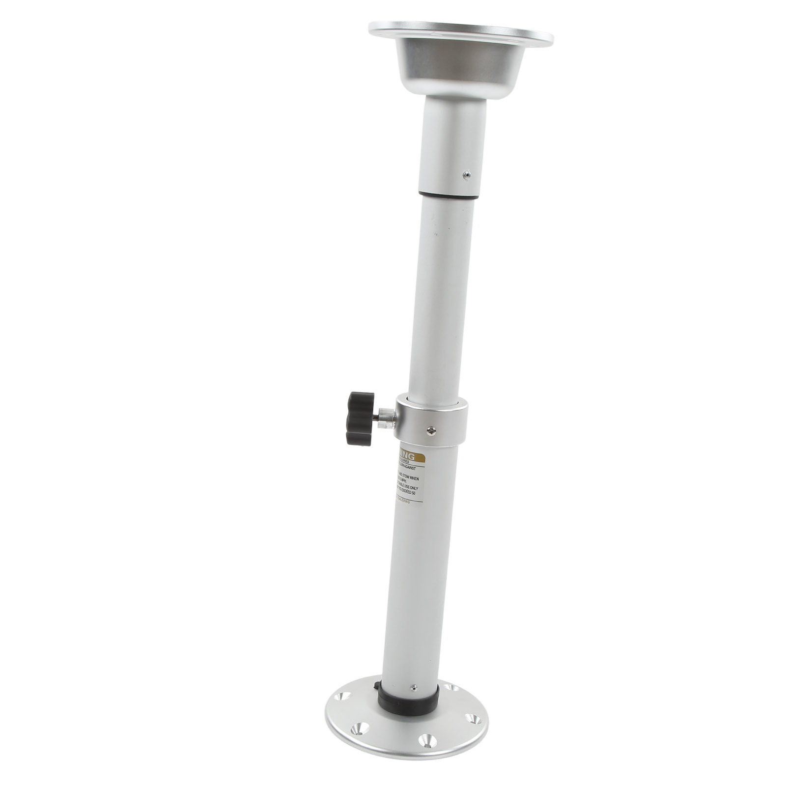 Car 500‑720mm RV Table Pedestal Stand Telescopic Detachable Aluminium ...
