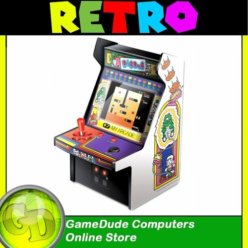 My Arcade Retro "DIG DUG" Micro Player Full Colour 2.75" DGUNL-3221 ...