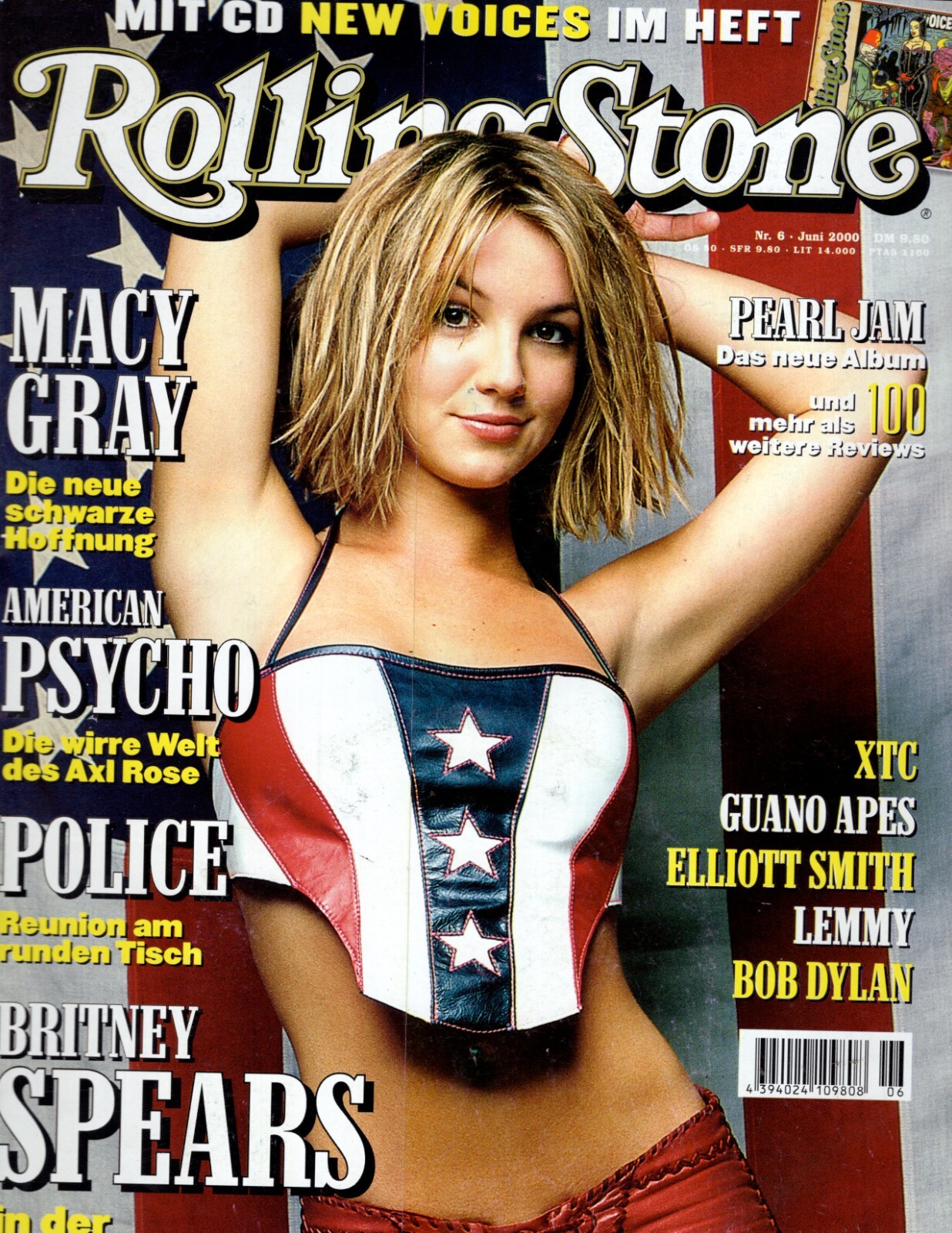 Britney Spears Rolling Stone 1998