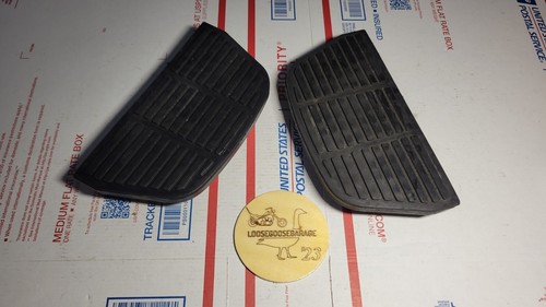 86-05 Harley Davidson Touring Passenger Floorboard Rubber Inserts 50606 ...