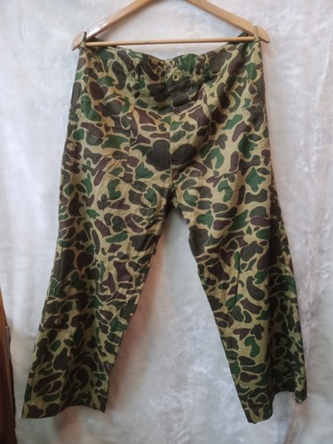Vietnam War 1960s Duck Hunter Beo Gam Camo Trousers Pants Large SIZE 34 ...