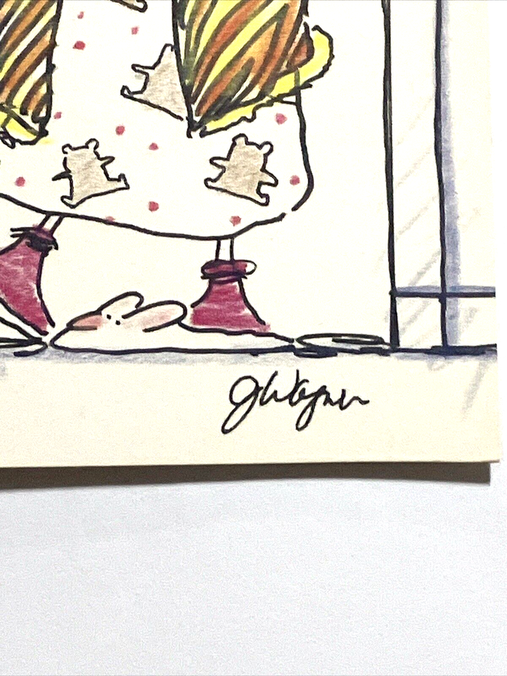 Vintage Rare Shoe Box Hallmark Maxine Humor Greetings Card “Meeting A ...