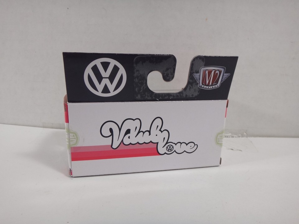 M2 MACHINES 2025 BOX VW VOLKSWAGEN '59 DOUBLE CAB TRUCK PINK VDUB LOVE ...