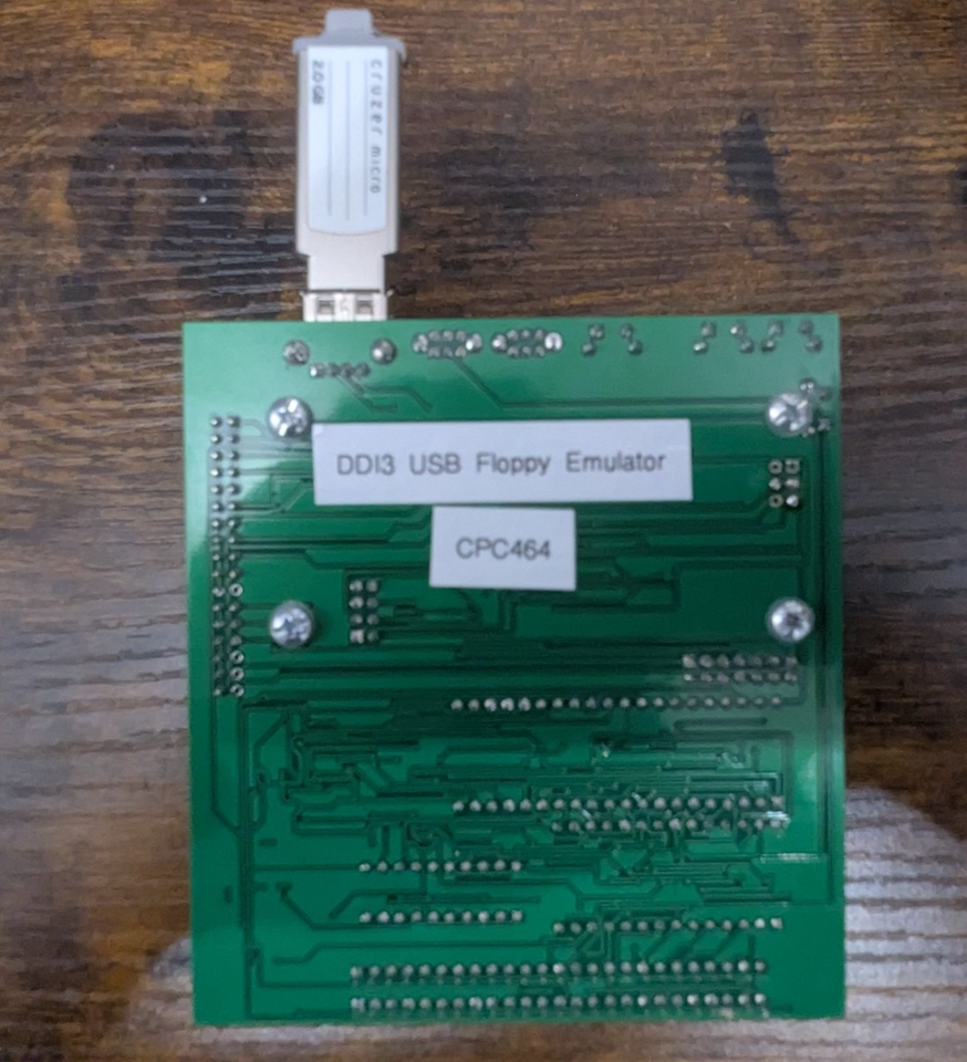 Amstrad CPC464 Computer, GT65 Green Monitor, Zaxon DDI Disk Emulator ...