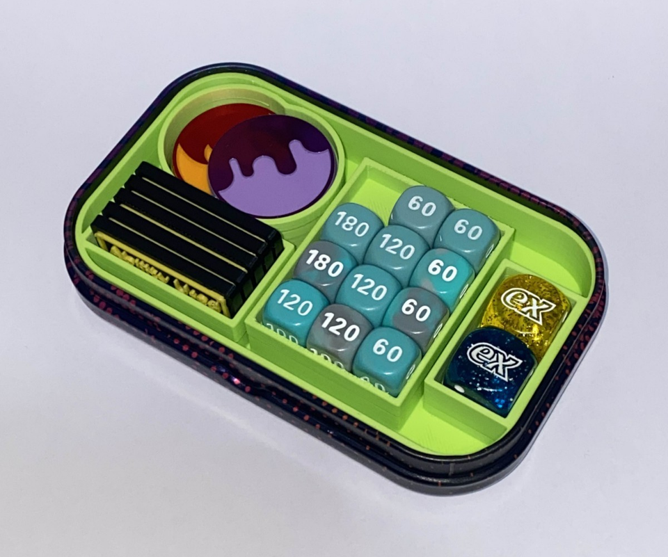 Pokémon Mini Tin Insert - Dice, Condition + Ability Markers Storage ...