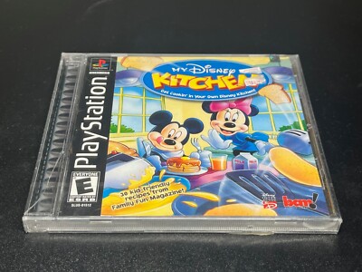 My Disney Kitchen PlayStation 1 PS1🔥Fast Shipping🔥Sealed w/ crack ~ | eBay