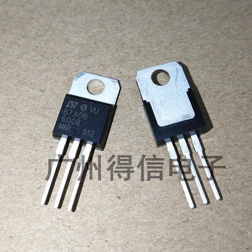 BTA06-600BRG Isolated Triac 6A 600V ST BTA06-600B | eBay