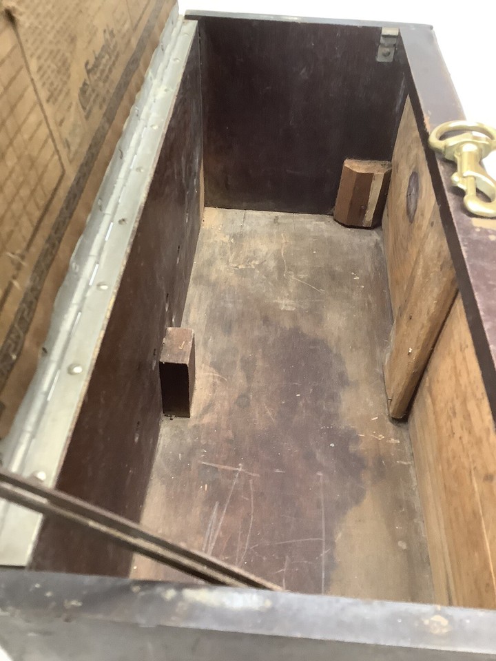 1920s Primitive Tool Tube Radio Collectors Toolbox Western Electric Era ...