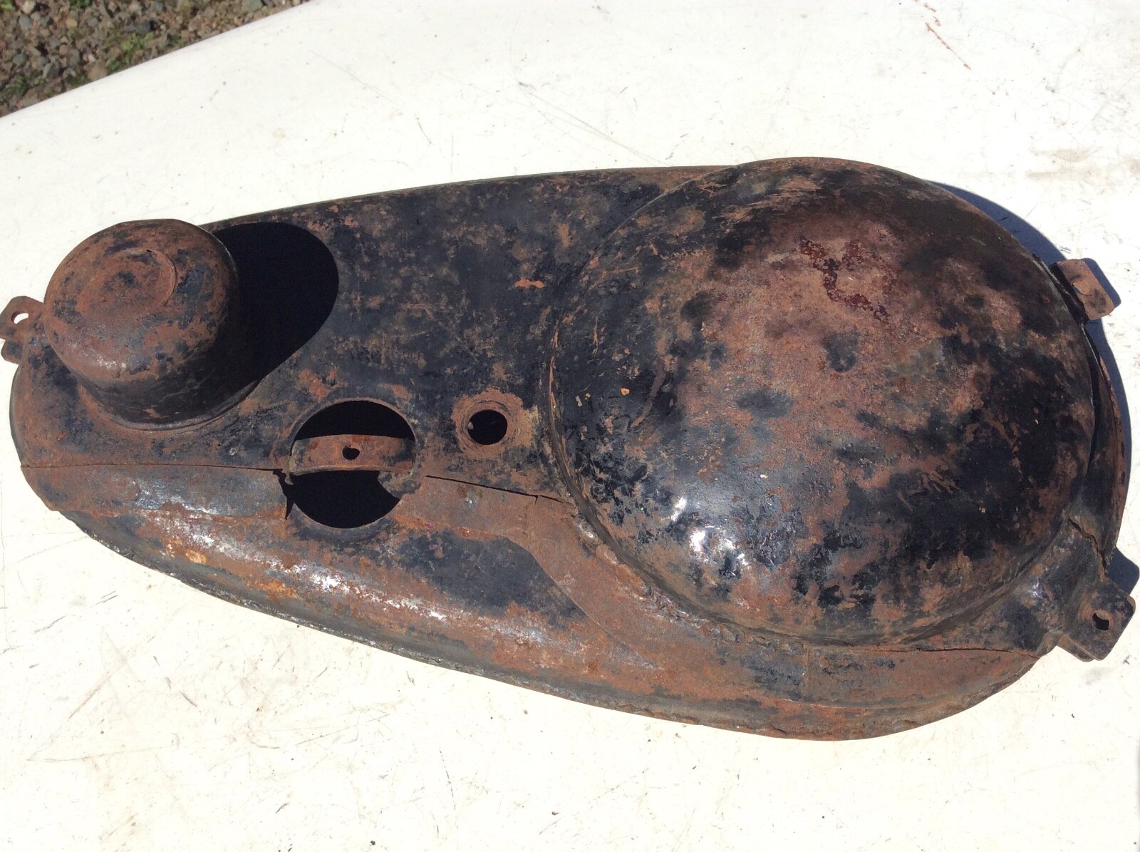 AJS MATCHLESS ENGINE INNER & OUTER PRIMARY CLUTCH CHAIN COVERS | eBay