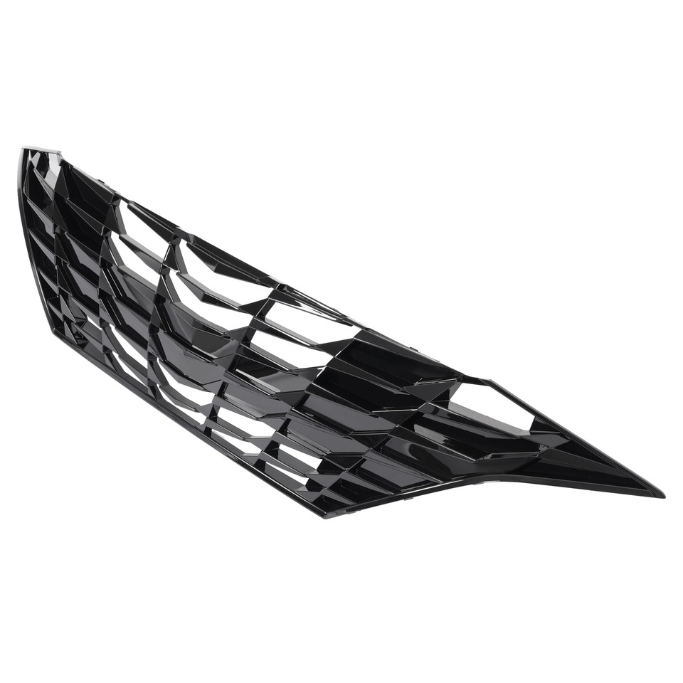 Black Front Bumper Grille Fits 2021 2022 2023 Hyundai Elantra Sedan ...