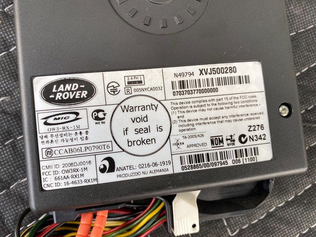 Range Rover L322 Nokia Bluetooth Unit Phone Control Module ECU ...