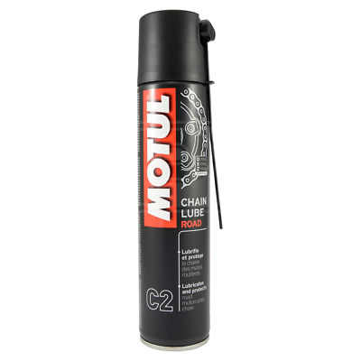 Motul CHAIN LUBE ROAD C2 Lubricant road motorcycle chains 400ml Aerosol ...