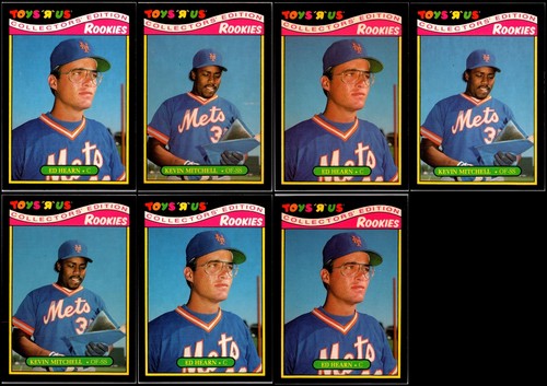 1987 Topps ToysRUs Rookies New York Mets (7) Card Lot - SELLING OUT NOW ...