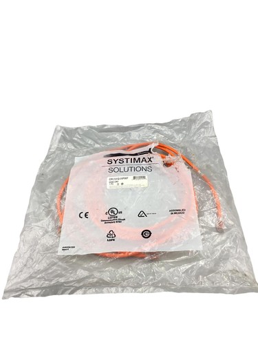 New! Commscope Systimax CPC3312-06F007 ,7FT. Orange,GS8E-OR7"Damage Bag ...