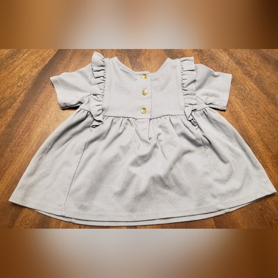 Rachel Zoe Kids/Infant 12 Month Light Blue Ruffled Top & Polkadot ...