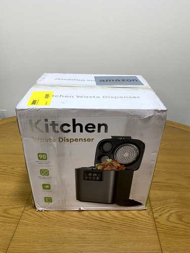 Electric Kitchen Composter, 4L Large Capacity Smart Indoor Compost Bin ...