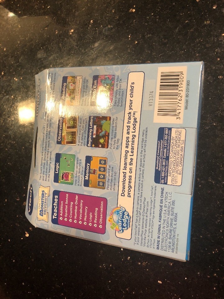 Vtech InnoTab Monsters University NEW FACTORY SEALED | eBay