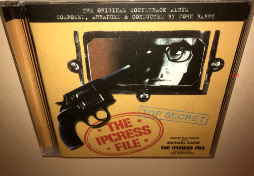 The Ipcress File CD soundtrack John Barry score Michael Caine Harry ...