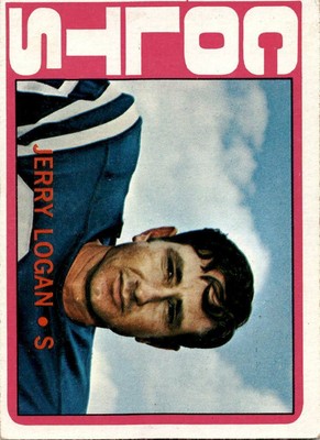 1972 Topps #31 Jerry Logan Baltimore Colts Football Card | eBay