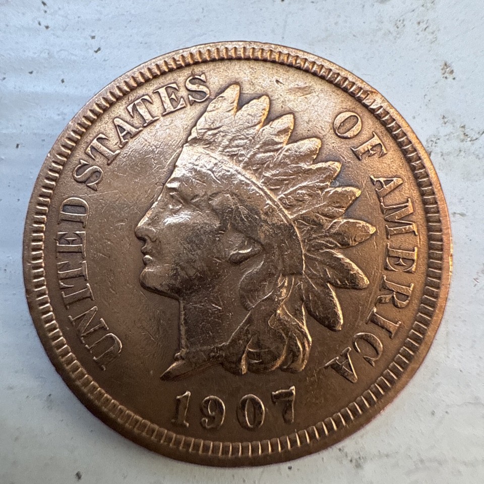1907 P Indian Head Cent Penny Coin | eBay